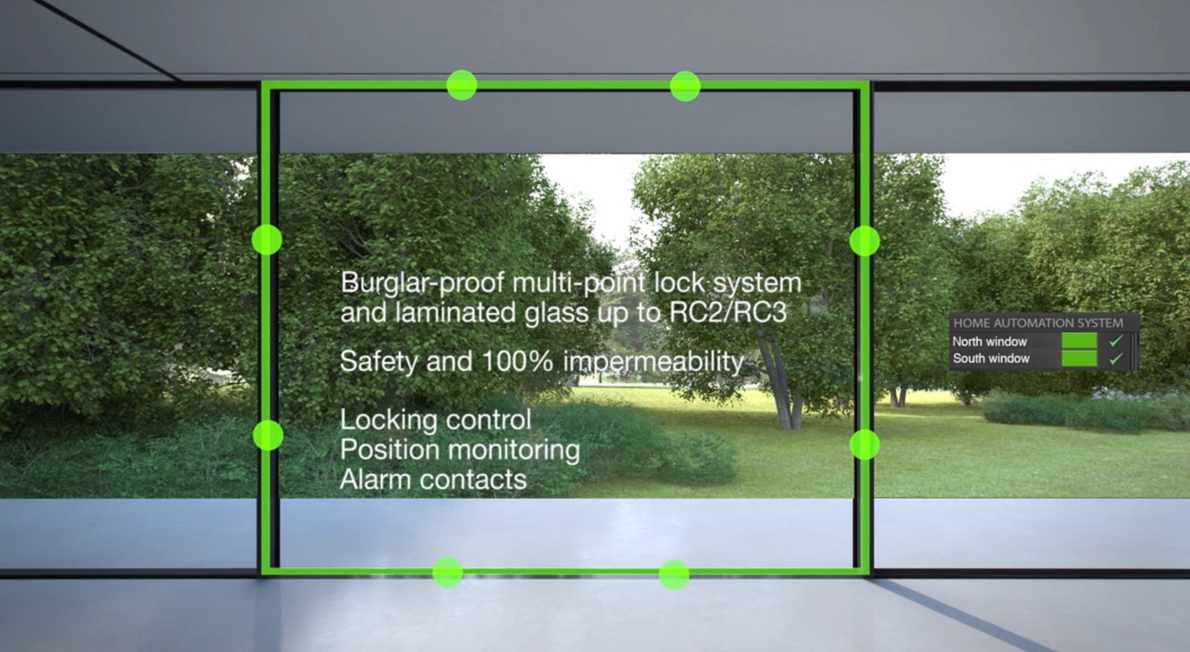 Burglar Proof Glass Windows